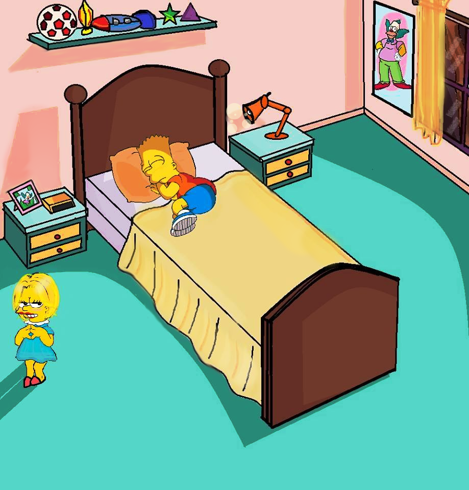 bart simpson's room by greta7777 on DeviantArt