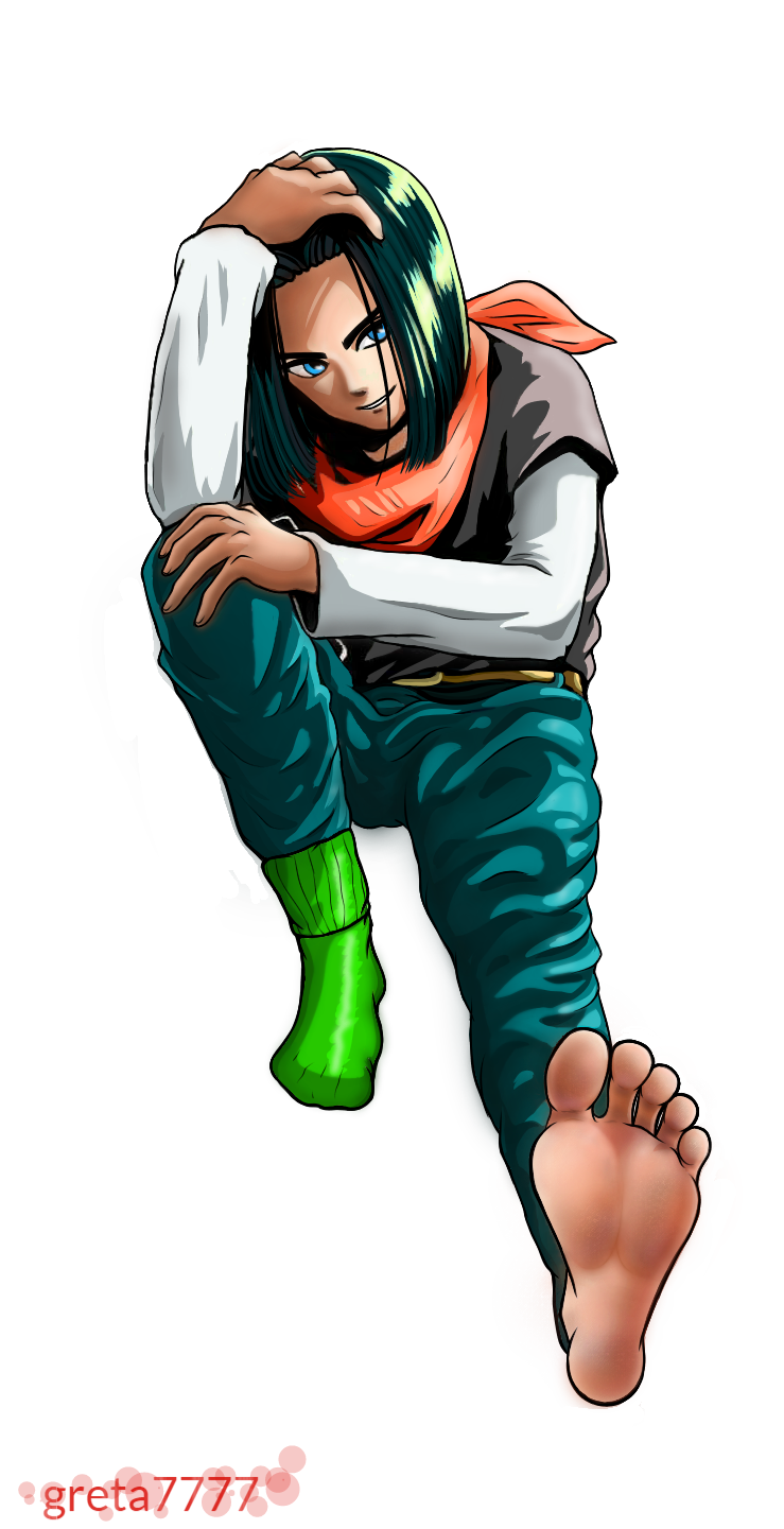 android #17 feet by greta7777 on DeviantArt