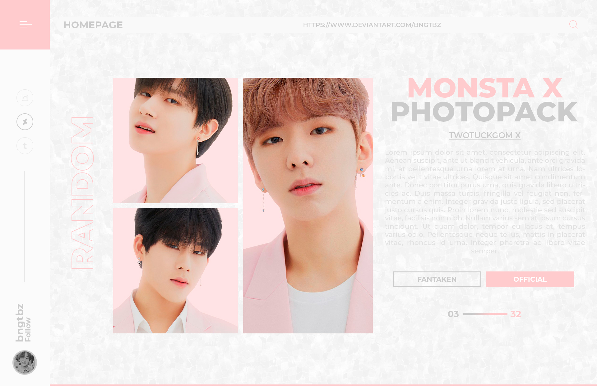 [PHOTOPACK] MONSTA X TWOTUCKGOM X by bngtbz on DeviantArt