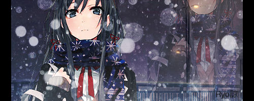 Snowy Winters {signature} by Nestle-Lee on DeviantArt