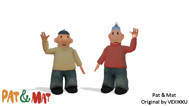 (MMD Model) Pat and Mat (Patmat film s.r.o) DL by se2ba4st6ia8n12 on ...
