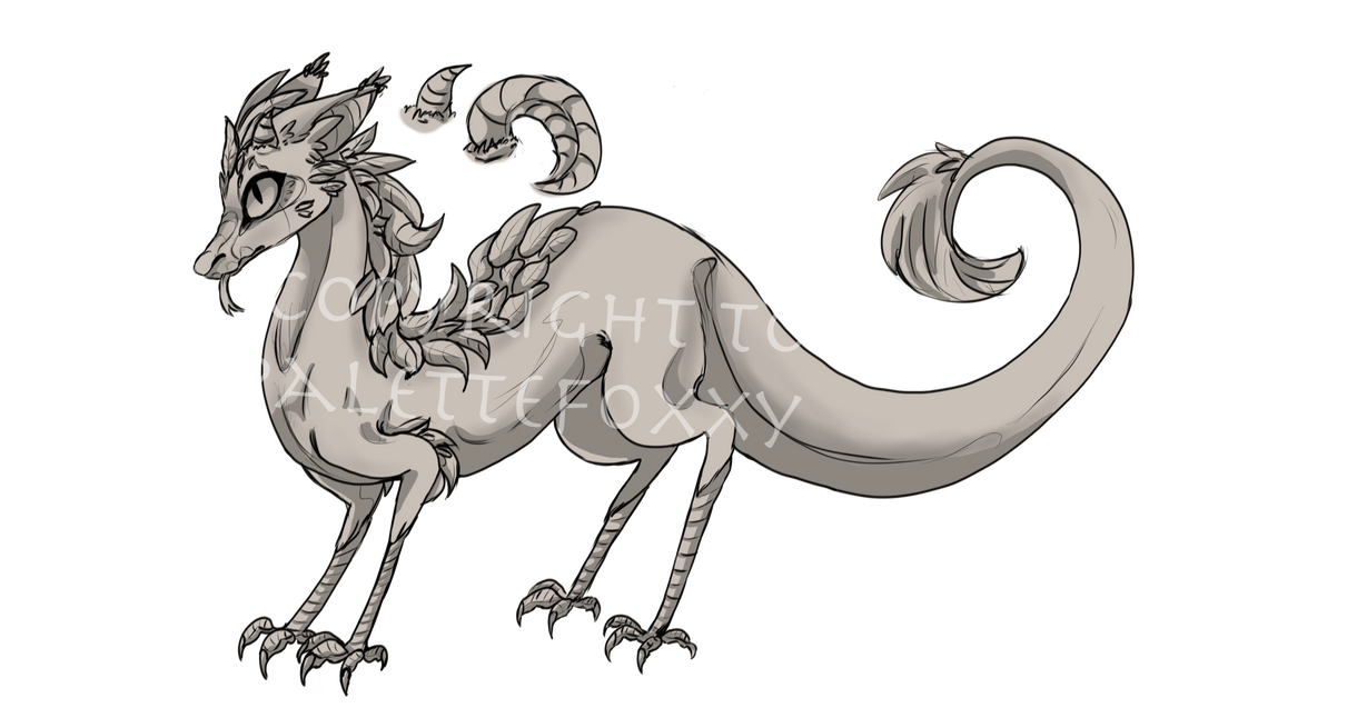 FoxDragon Male Template by FoxbrushCreations on DeviantArt