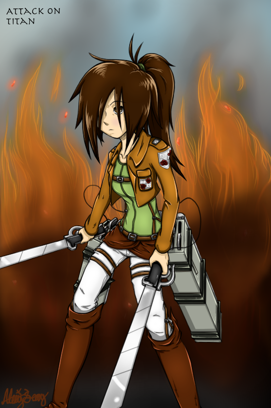 Attack on Titan fan character by CrystalX123 on DeviantArt