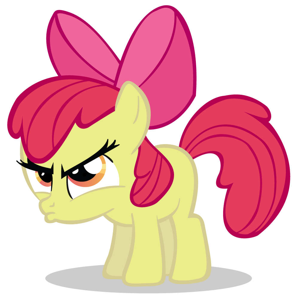 Applebloom Mad by imjoshdean on DeviantArt