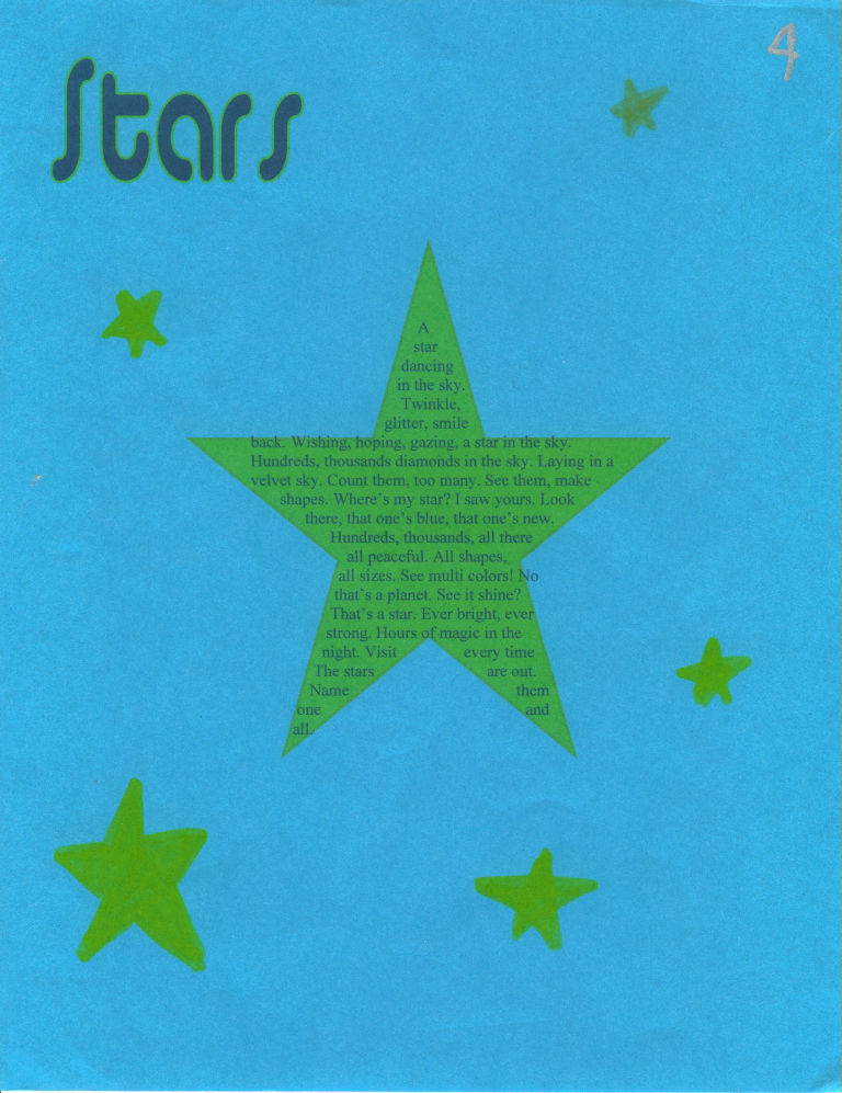 Stars--Concrete Poem by lilbustedsoccerchick on DeviantArt