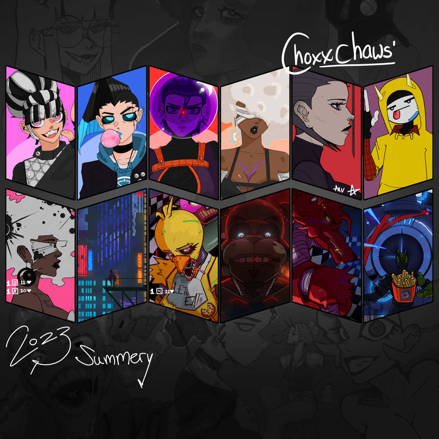 2023 Summary by choxxChaws on DeviantArt