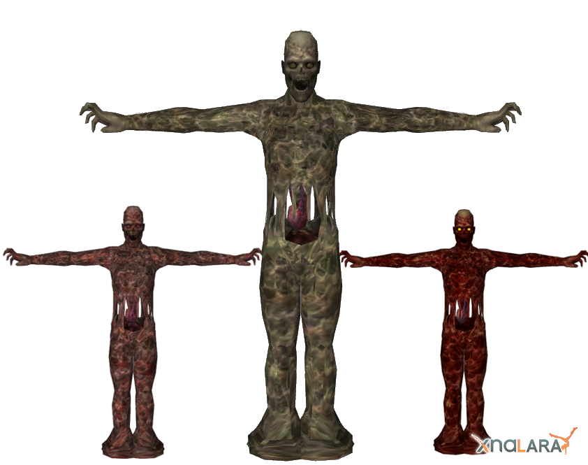 Onechanbara - Slimy zombies by deexie on DeviantArt