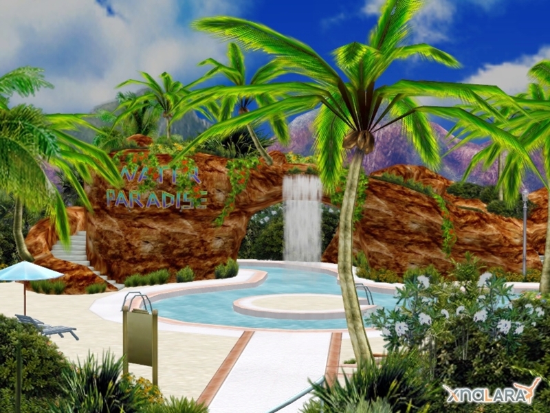 Pool environment by deexie on DeviantArt