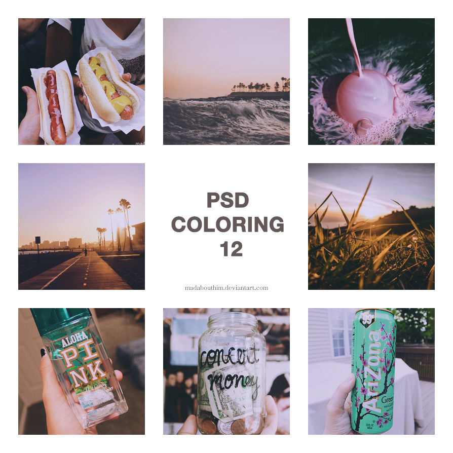 [COLORING] PSD COLORING 12 by madabouthim on DeviantArt