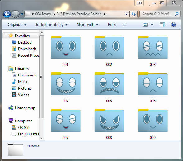 Chao Set 1 of 3 Neutral Computer Folder Icons by cloudyrei on DeviantArt
