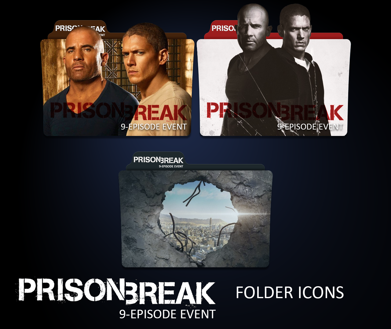 Prison Break Sequel Folder Icons By Zifis by Zifis on DeviantArt