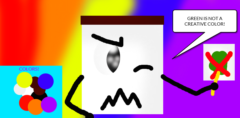 Green Is Not A Creative Color Homestuck