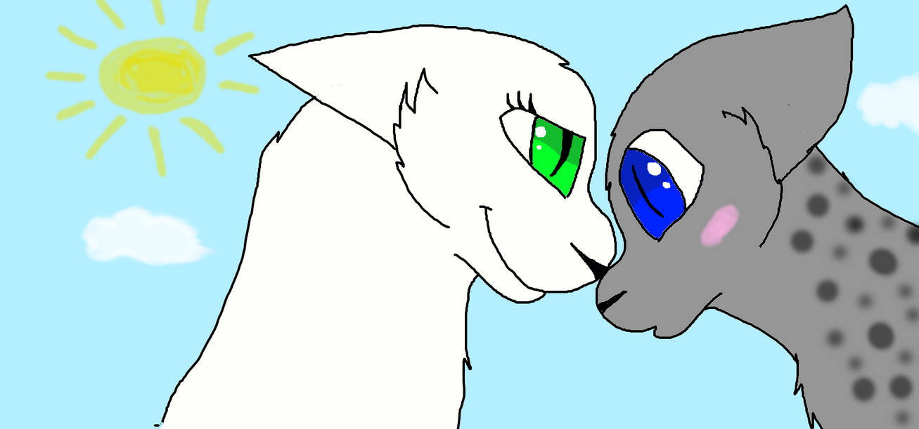 Ashfur x Whitewing by xXSolarcupcakeszXx on DeviantArt