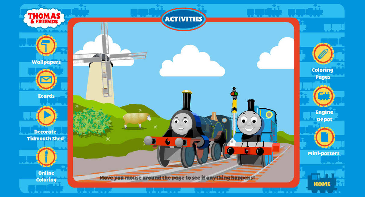 TAF 2005 Website Activities Section File by TheThomaGuy on DeviantArt