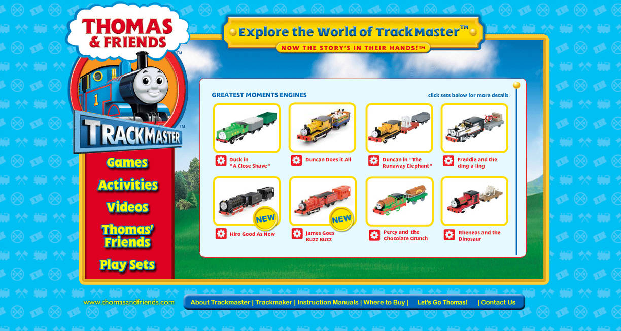 TAF 2007 TrackMaster Website Moments Section File by TheThomaGuy on ...