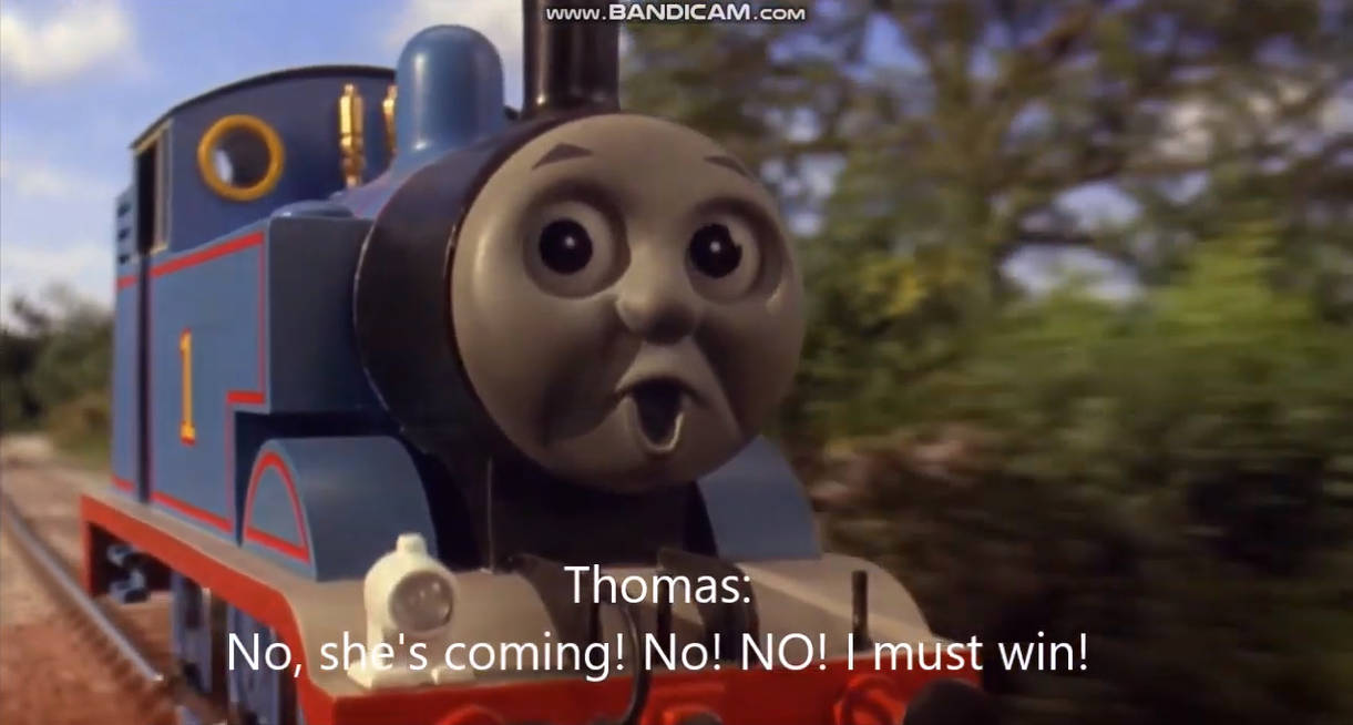 Thomas Vs Rainbow Dash (Version 2) by TheThomaGuy on DeviantArt