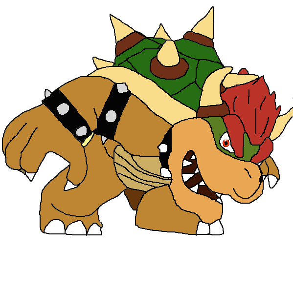 Bowser Tracing (SSB4) by Alex-GamerBro on DeviantArt