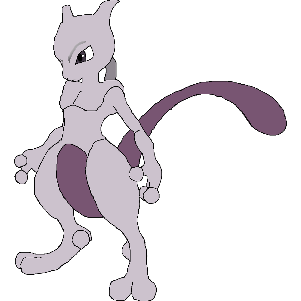 Mewtwo Tracing (SSB4) by Alex-GamerBro on DeviantArt