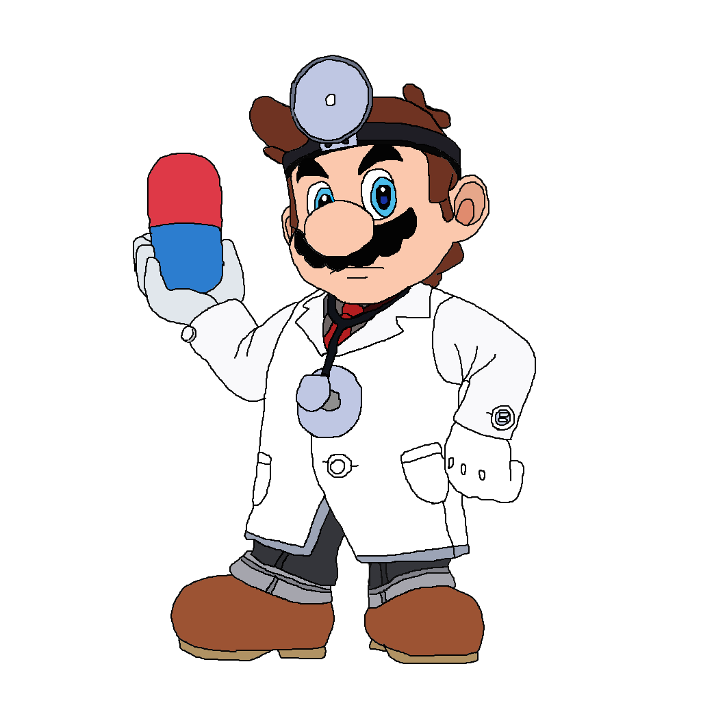 Dr. Mario Tracing (SSB4) by Alex-GamerBro on DeviantArt