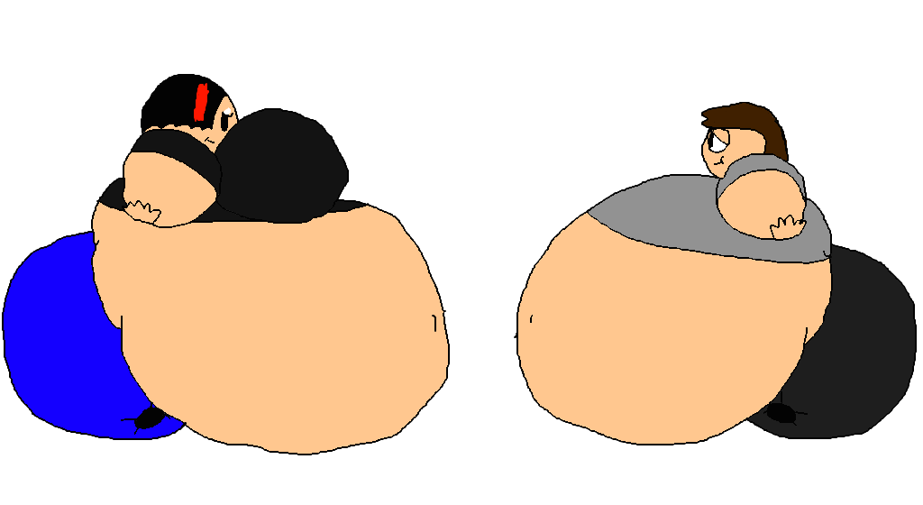 Fat and Chubby Alex and Susie-Flare by Alex-GamerBro on DeviantArt