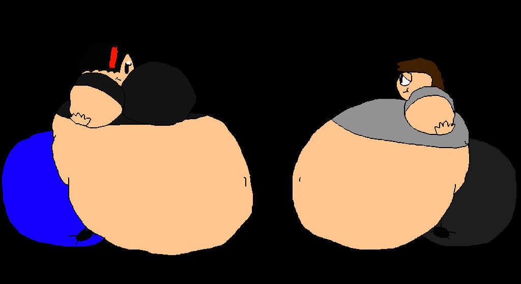 Fat and Chubby Alex and Susie-Flare by Alex-GamerBro on DeviantArt
