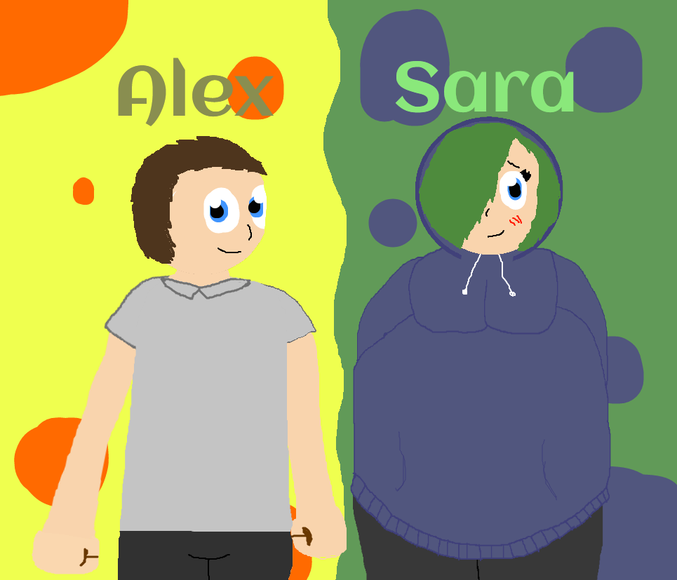 [Gift]: Alex and Sara by Alex-GamerBro on DeviantArt