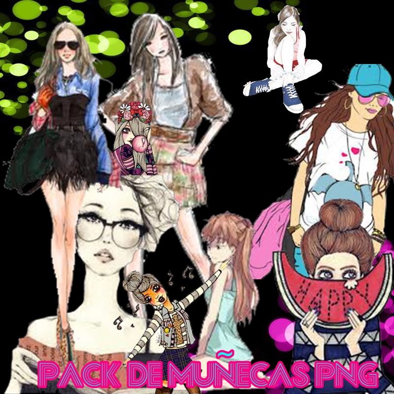 Pack png nenas by LourdesKSRP on DeviantArt