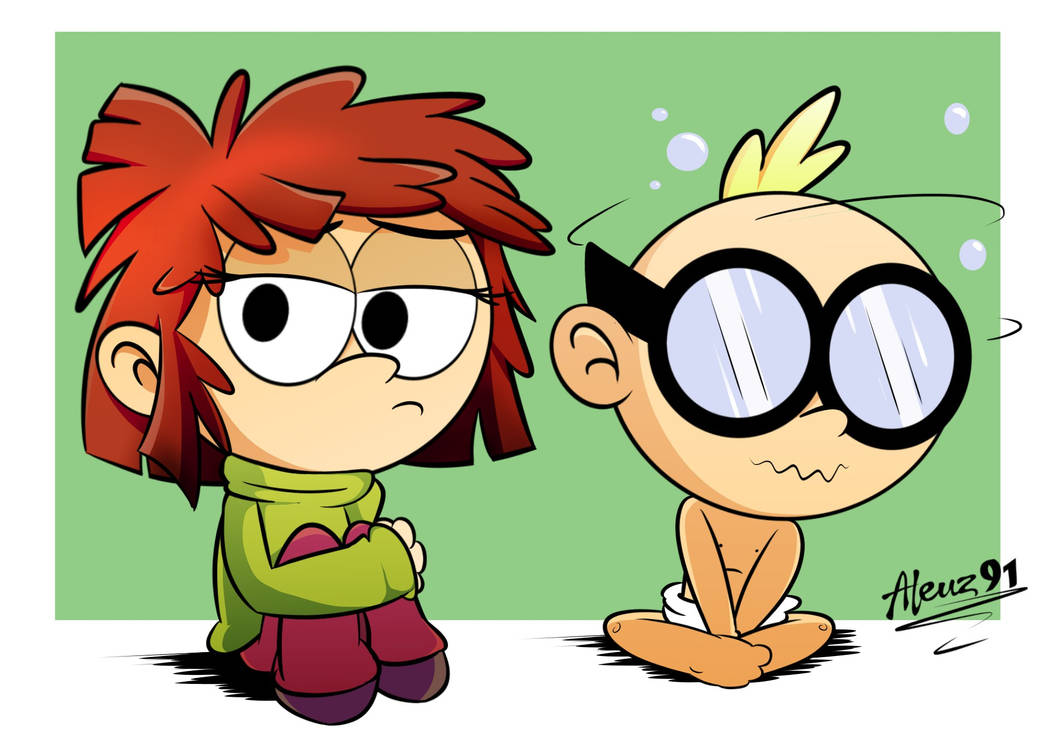 Lisa y Lily Loud by Aleuz91-art on DeviantArt