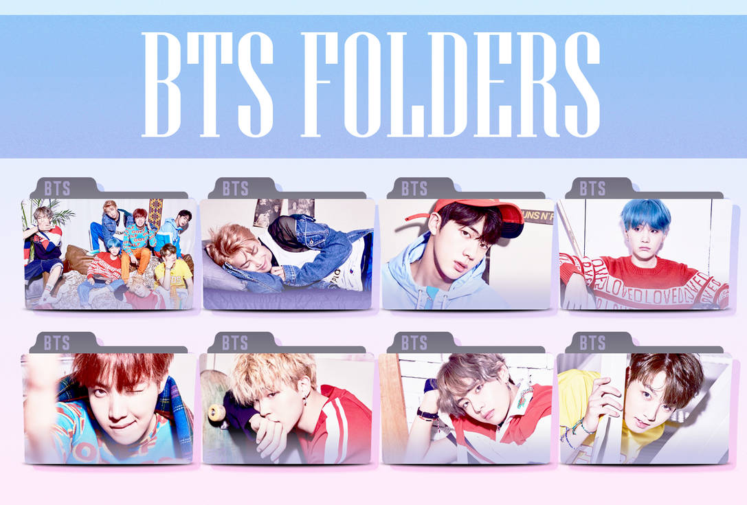 Folders - BTS Love Yourself: HER (V ver.) by Taisuwo on DeviantArt