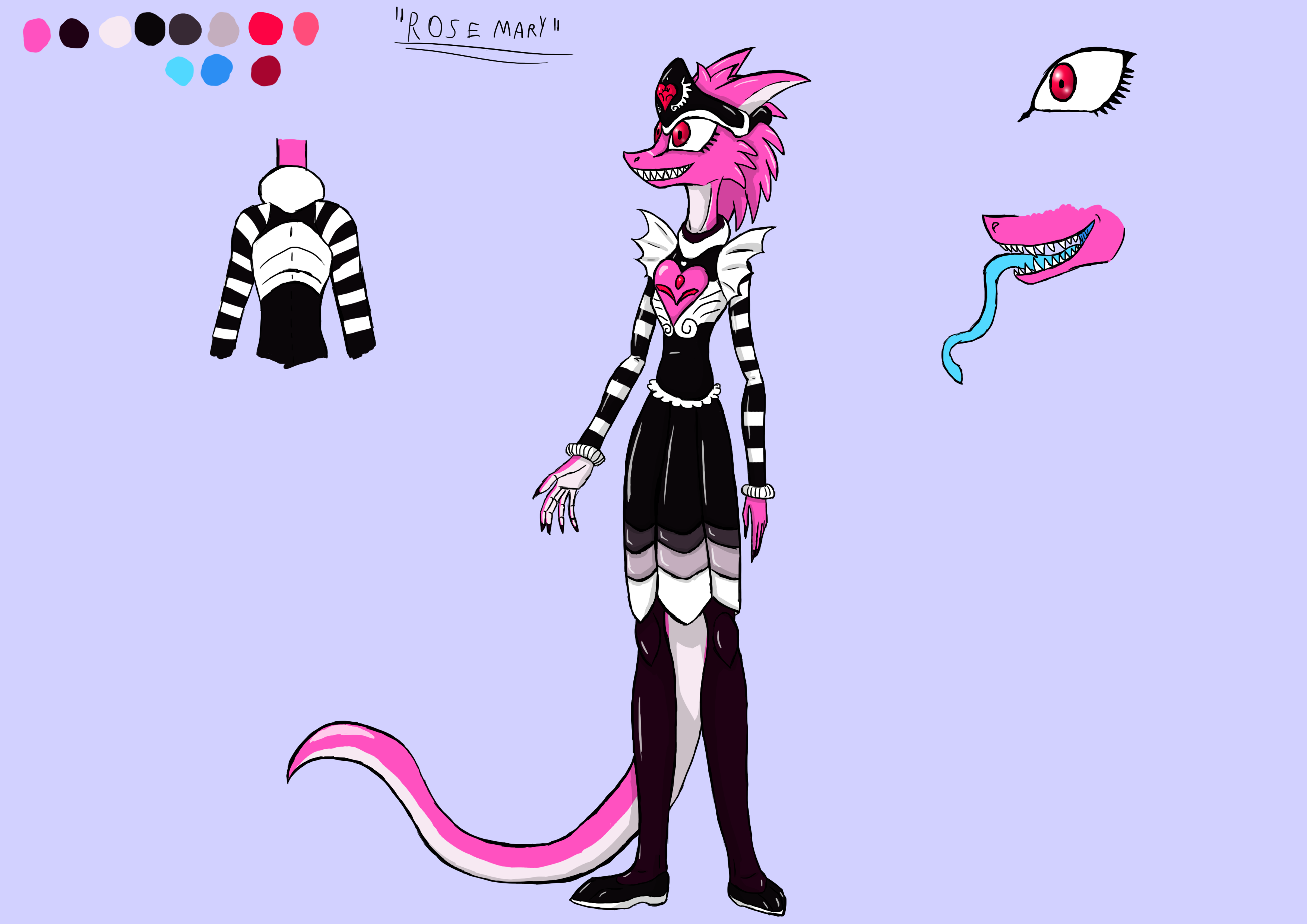 Rosemary model sheet(no this is not a plagiarism) by takirkeninvader on ...