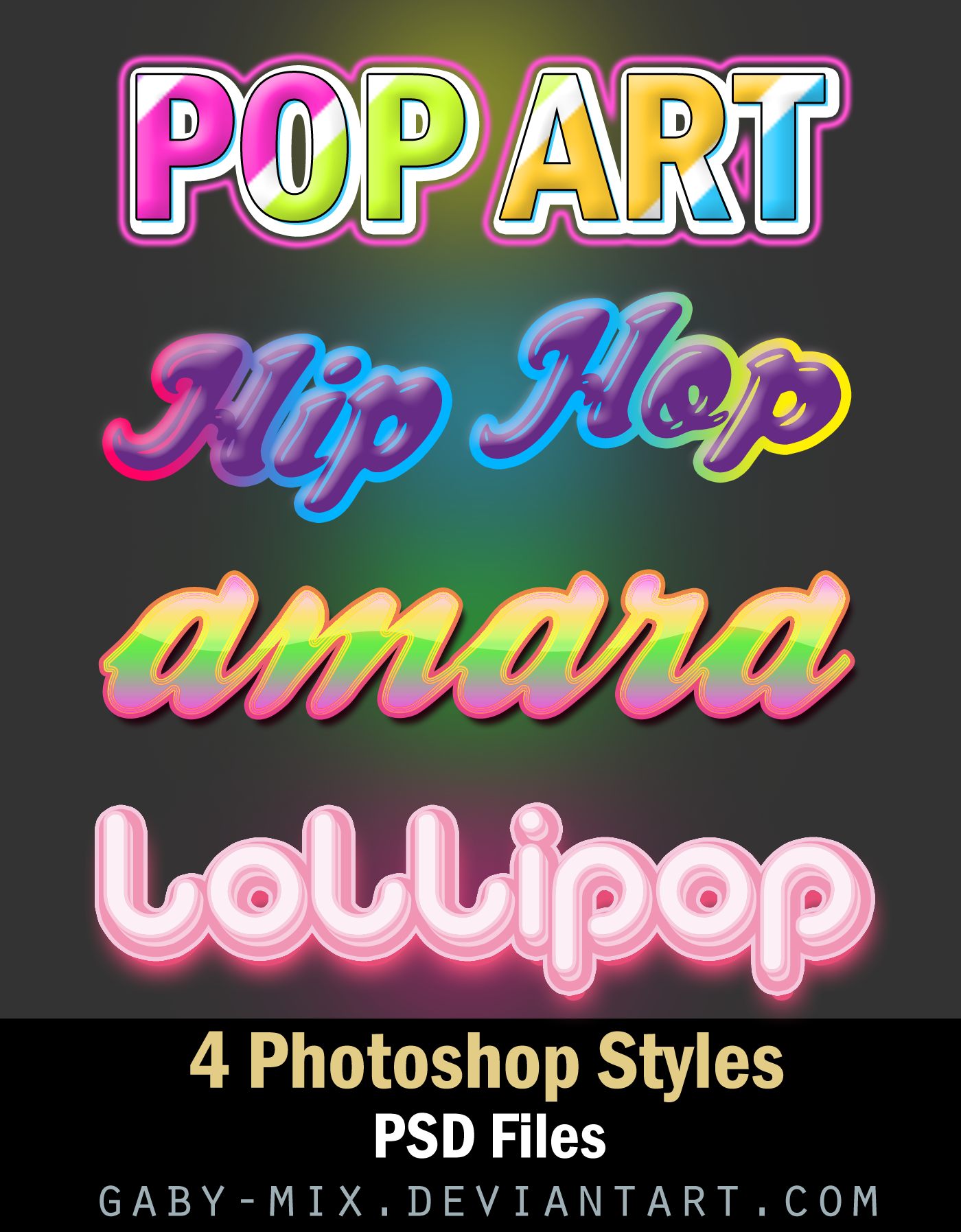 Photoshop Styles by GABY-MIX on DeviantArt