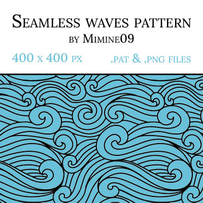 Seamless waves pattern by Mimine09 on DeviantArt