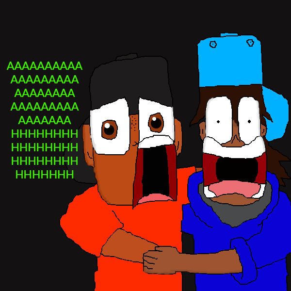 Scream scene by Africa2000 on DeviantArt