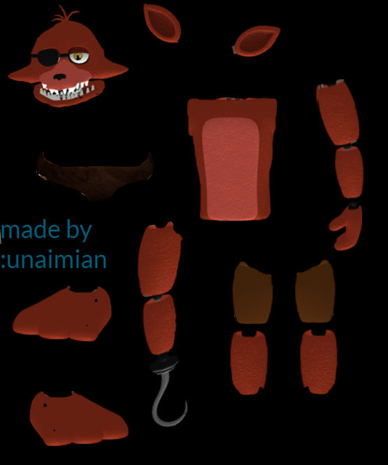 fnaf Foxy resource pack by unaimian on DeviantArt