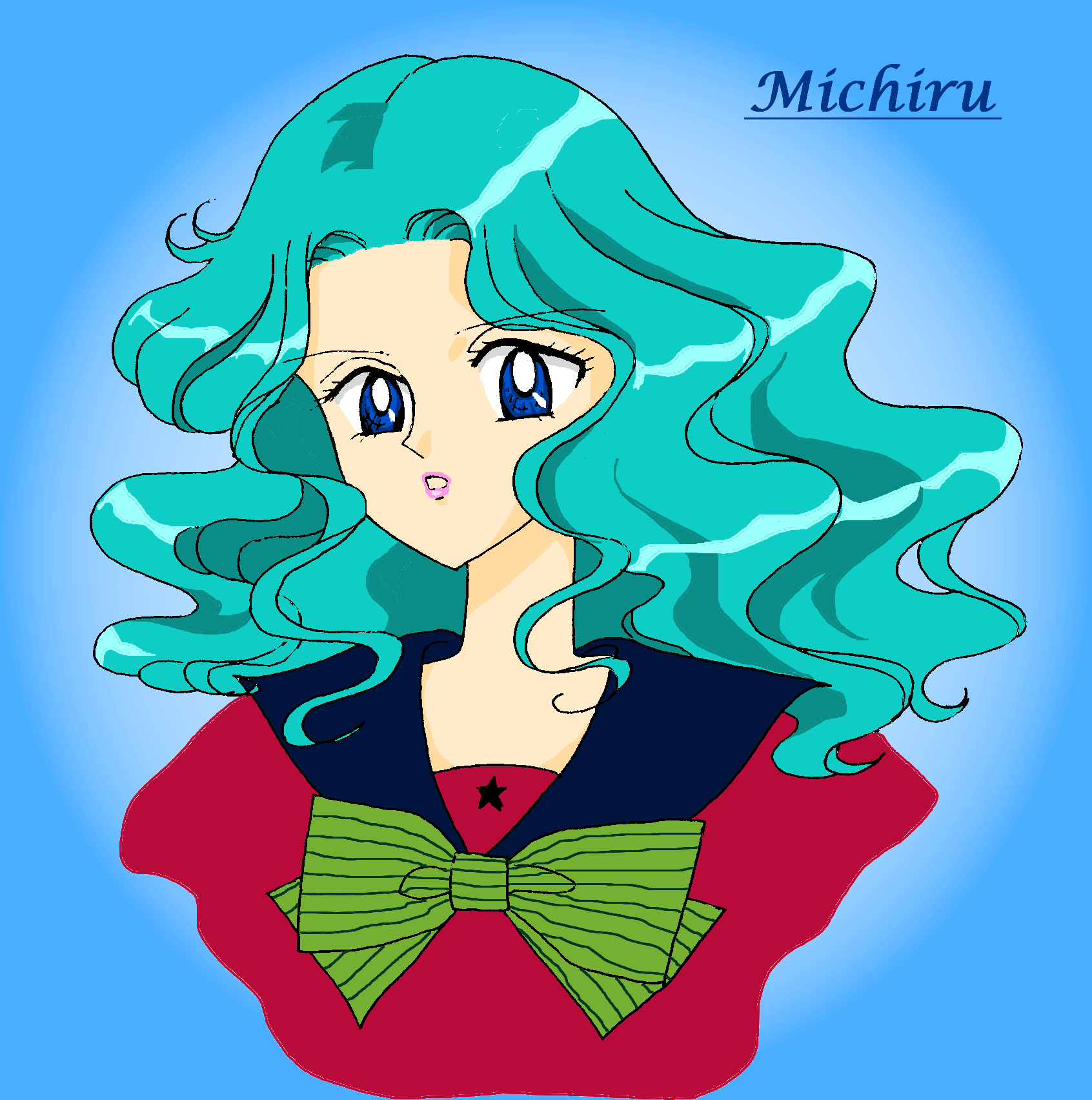 Michiru by Blumye on DeviantArt