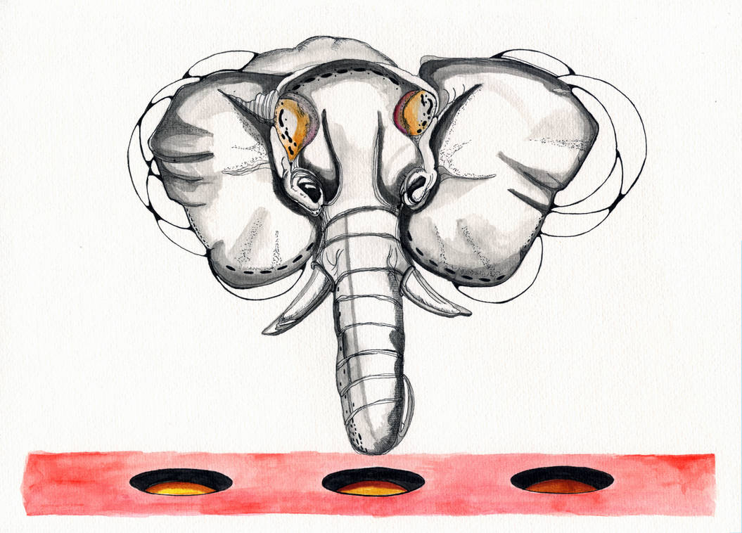 Ancient Psychic Love Elephant by visiontoy on DeviantArt