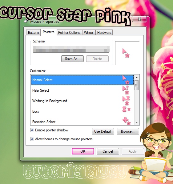 cursor star pink by tutorialslucy on DeviantArt
