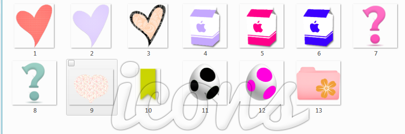 Icons by tutorialslucy on DeviantArt