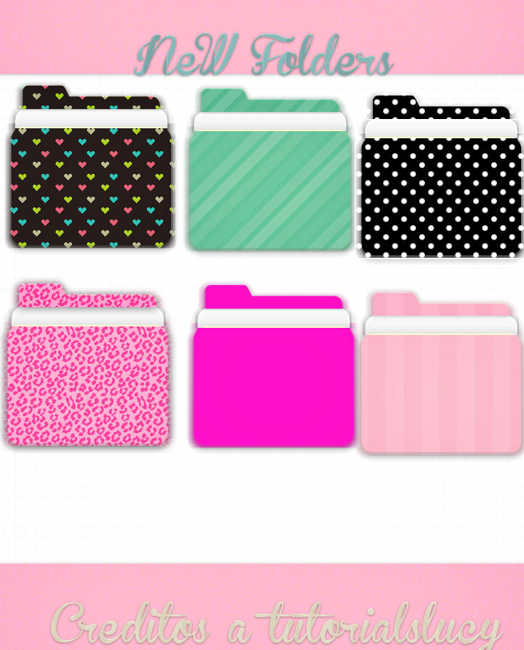 New folders by tutorialslucy on DeviantArt