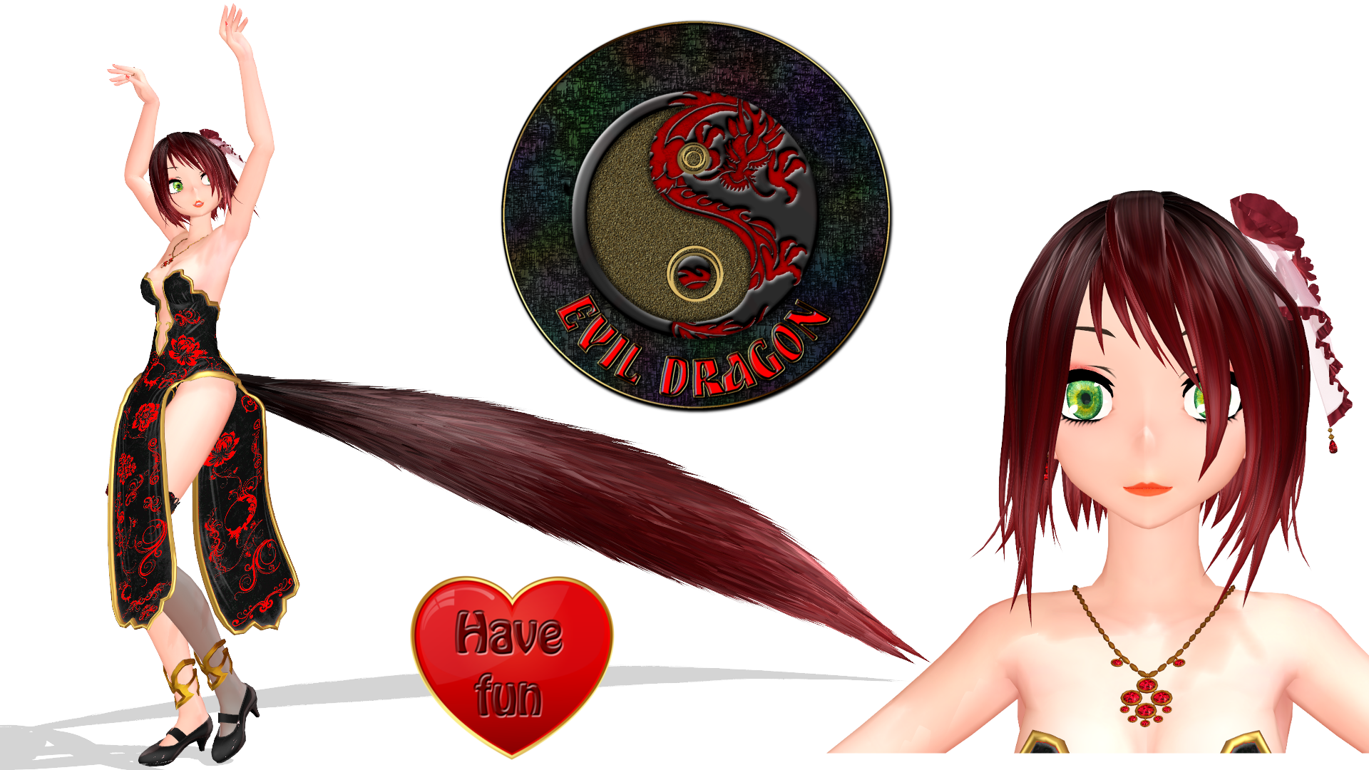 [MMD] MODEL DL by EVILDRAGON2546 on DeviantArt