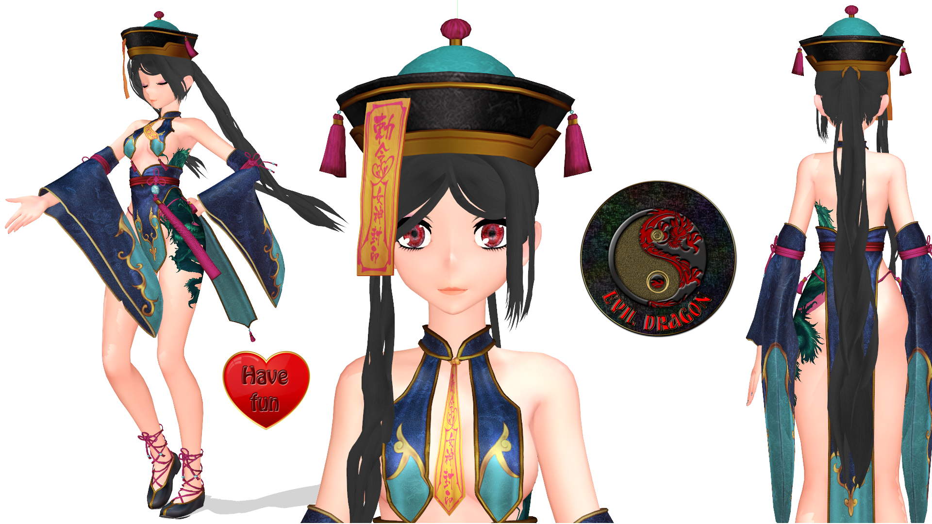 [MMD]MODEL KT DL by EVILDRAGON2546 on DeviantArt