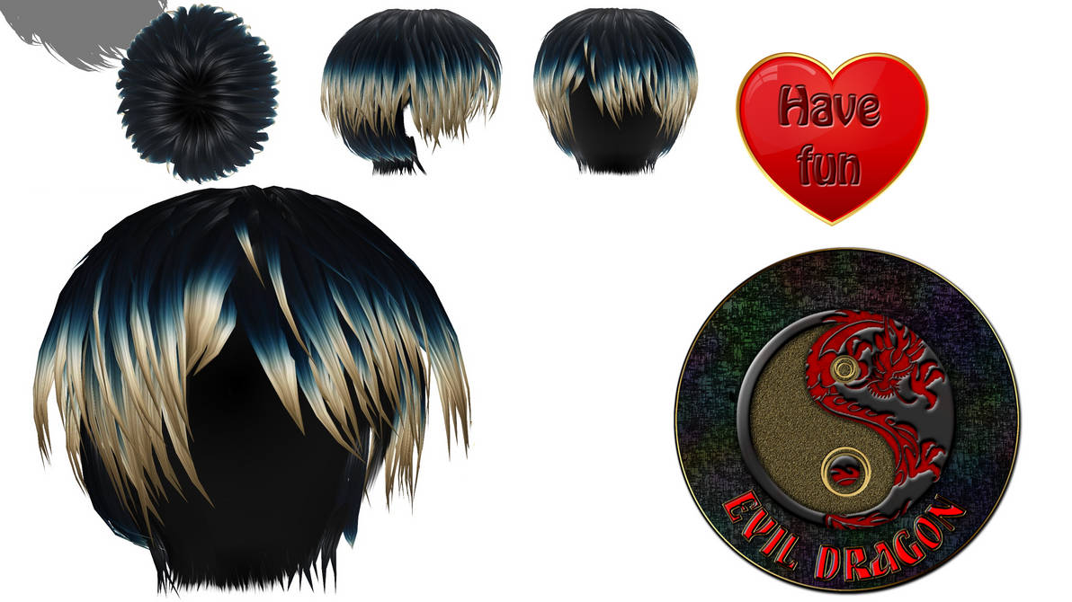 [MMD] Hair Male DL by EVILDRAGON2546 on DeviantArt