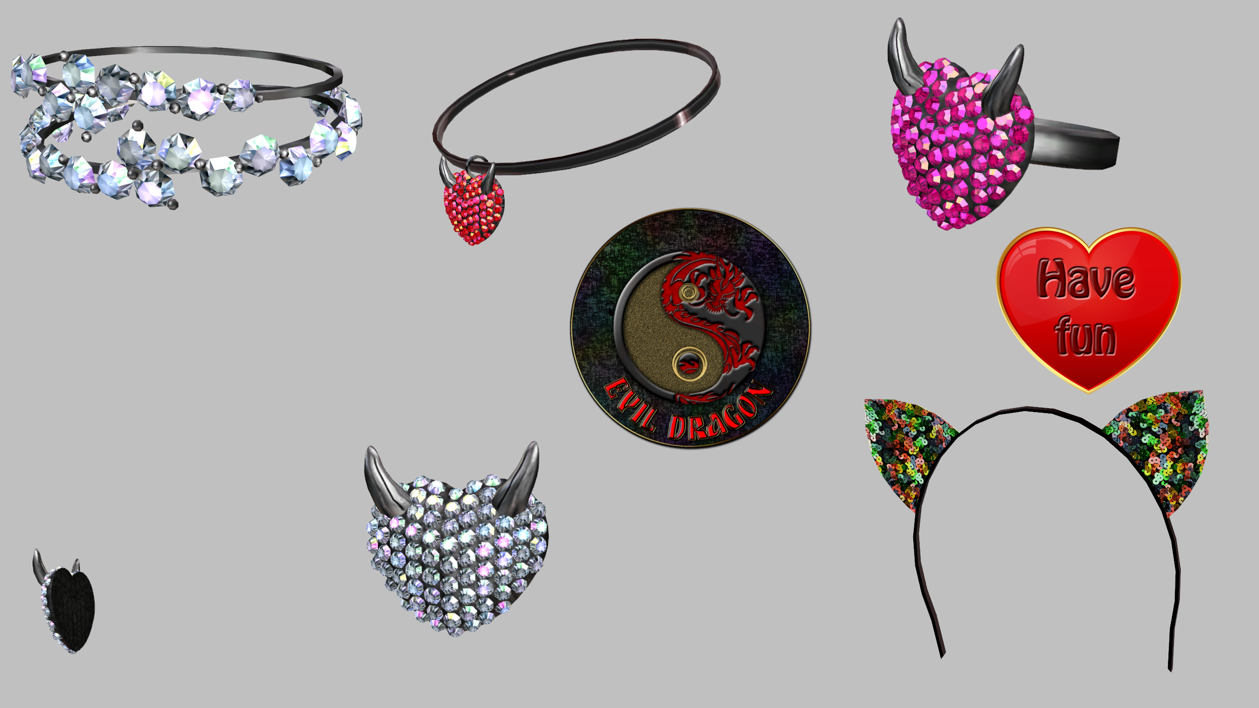 MMD Accessories 37 DL by EVILDRAGON2546 on DeviantArt