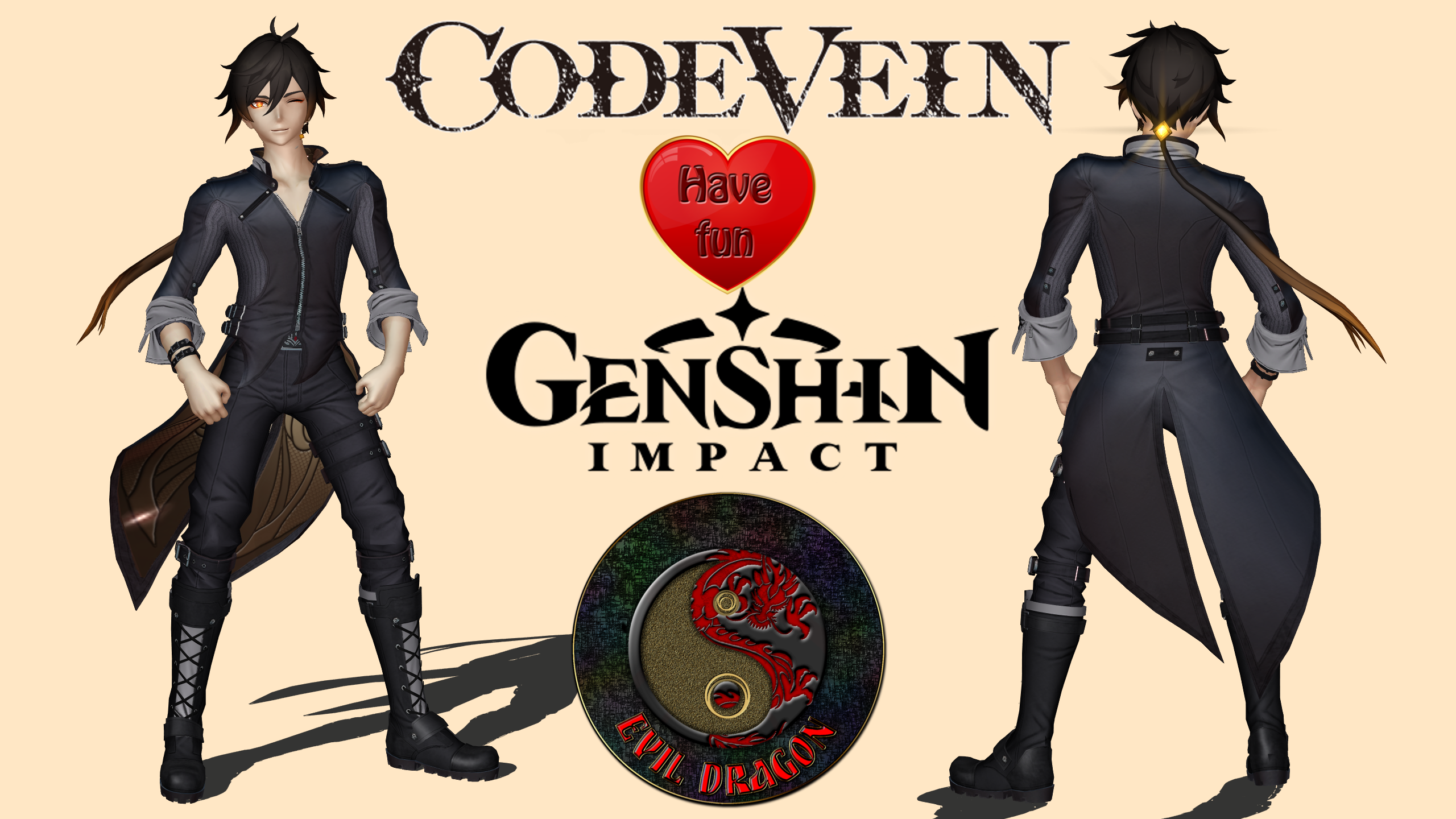 [MMD/CODE VEIN/GENSHIN IMPACT]Zhongli (model DL) by EVILDRAGON2546 on ...