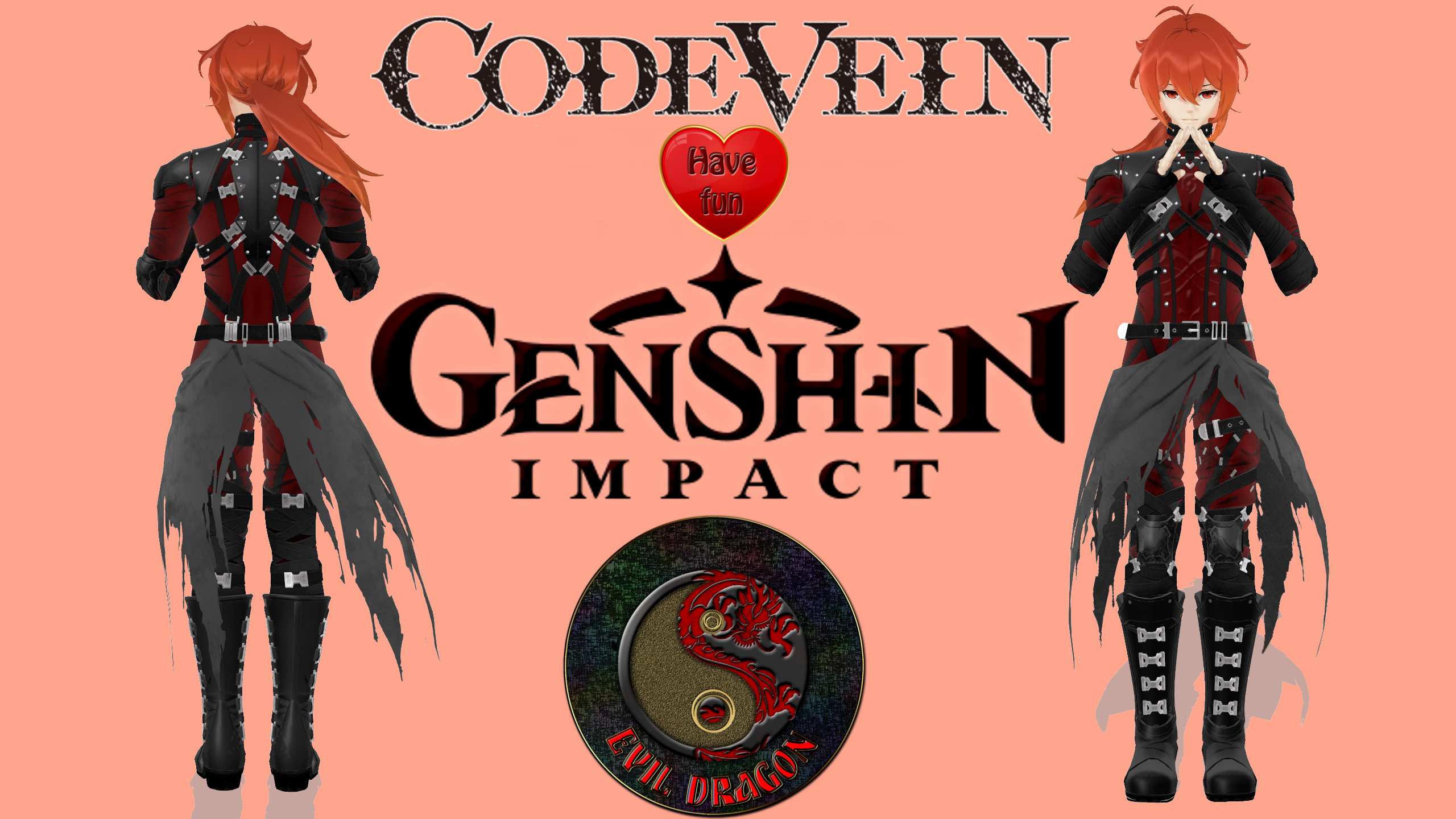 [MMD/CODE VEIN/GENSHIN IMPACT] Diluc (model DL) by EVILDRAGON2546 on ...