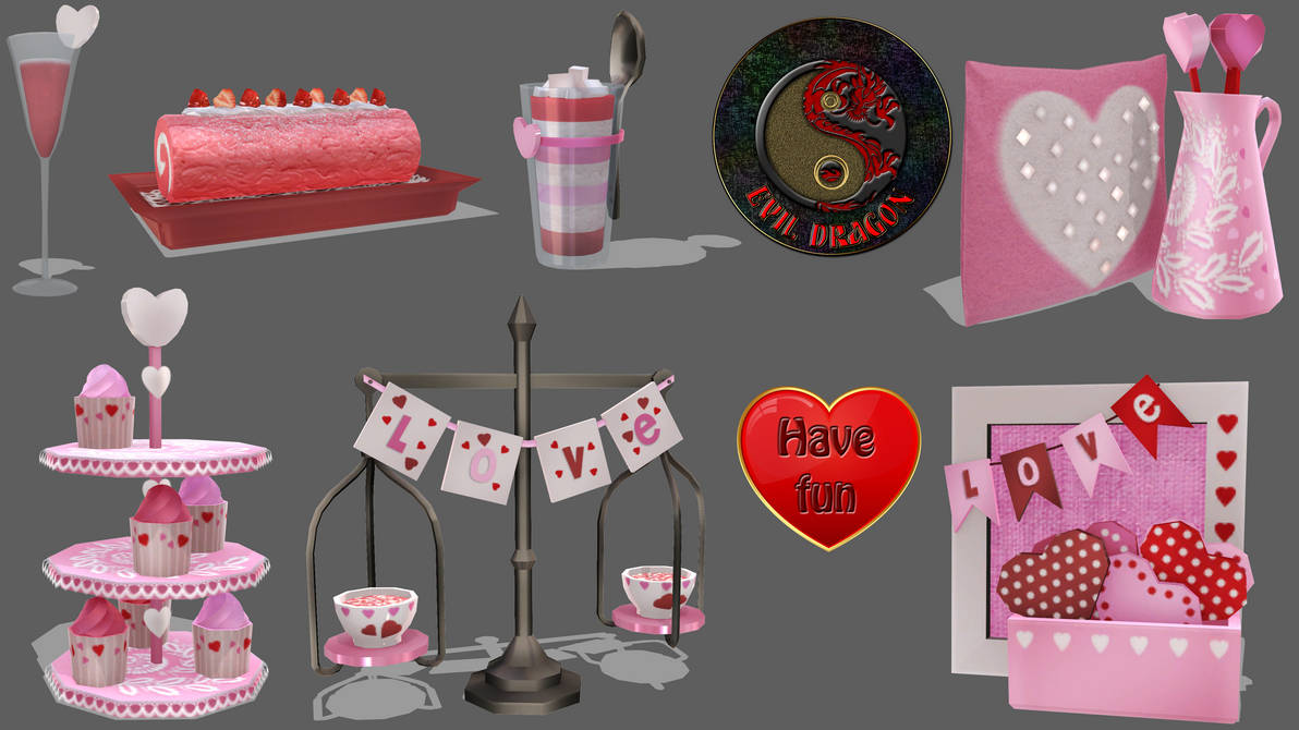 [MMD] Valentine's Day DL by EVILDRAGON2546 on DeviantArt
