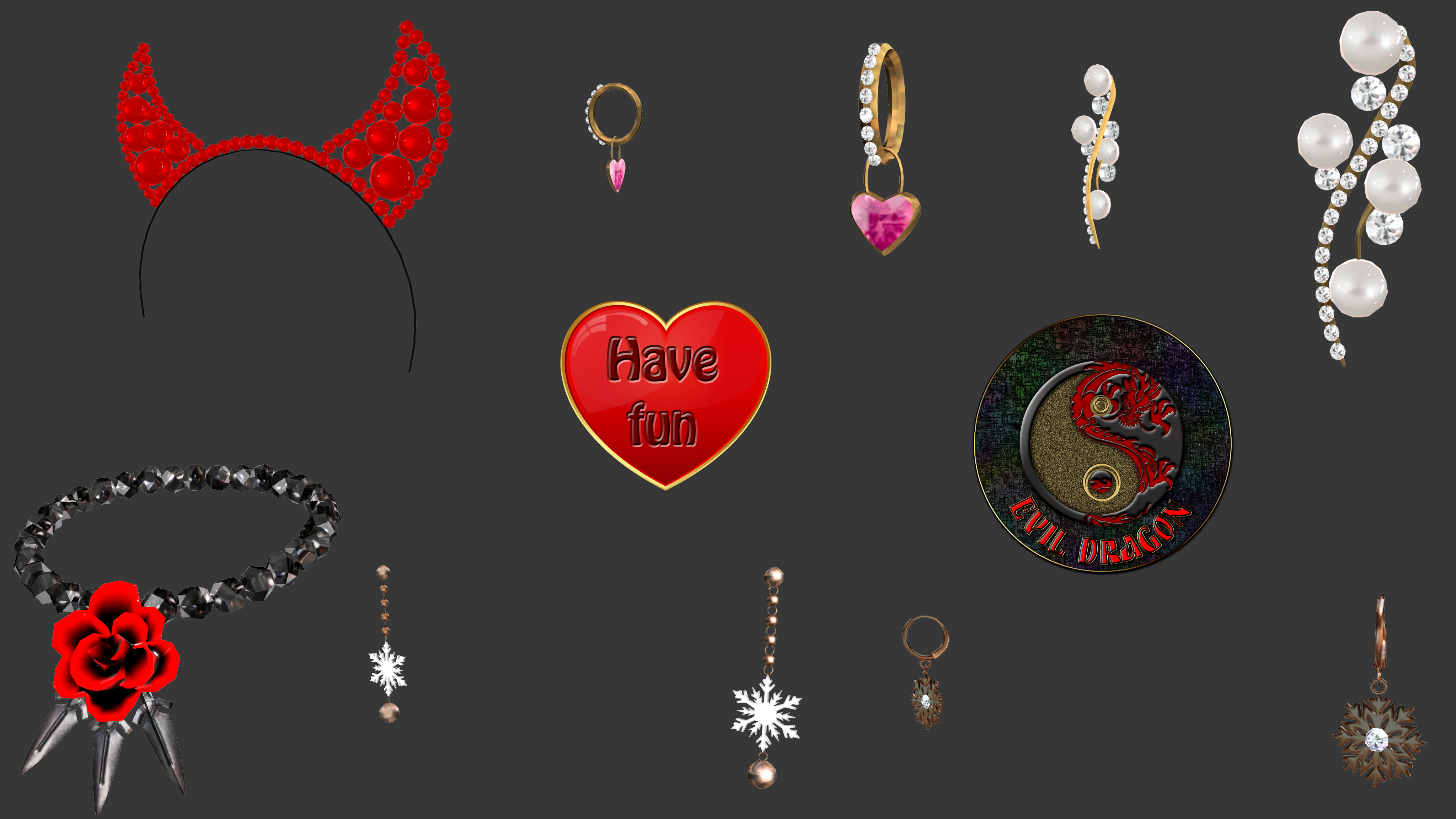 [MMD] Accessories 58 DL by EVILDRAGON2546 on DeviantArt
