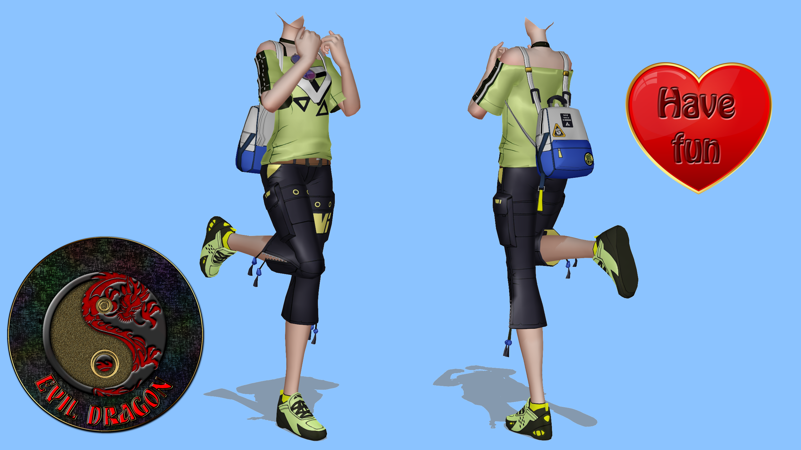 [MMD/HONKAI IMPACT] Fuka FEMALE OUTFIT DL by EVILDRAGON2546 on DeviantArt