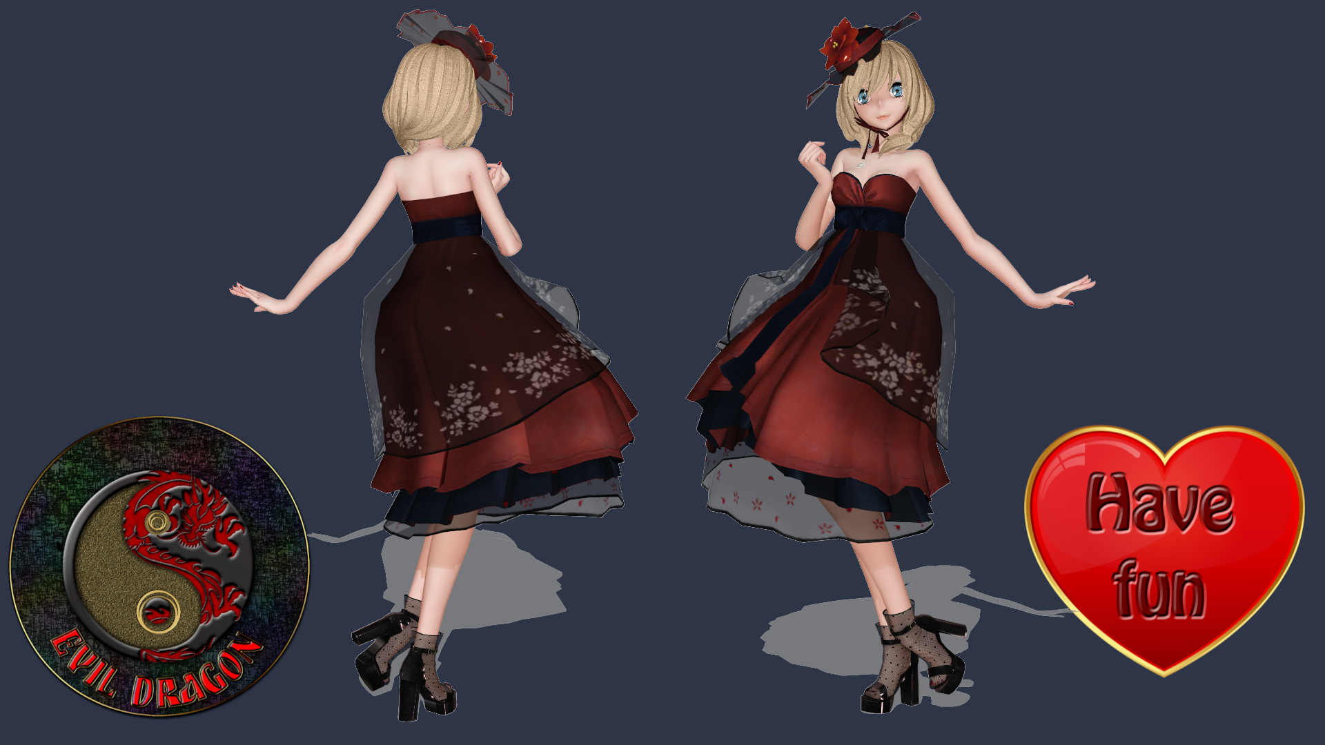 [MMD] Female Model 10 DL by EVILDRAGON2546 on DeviantArt