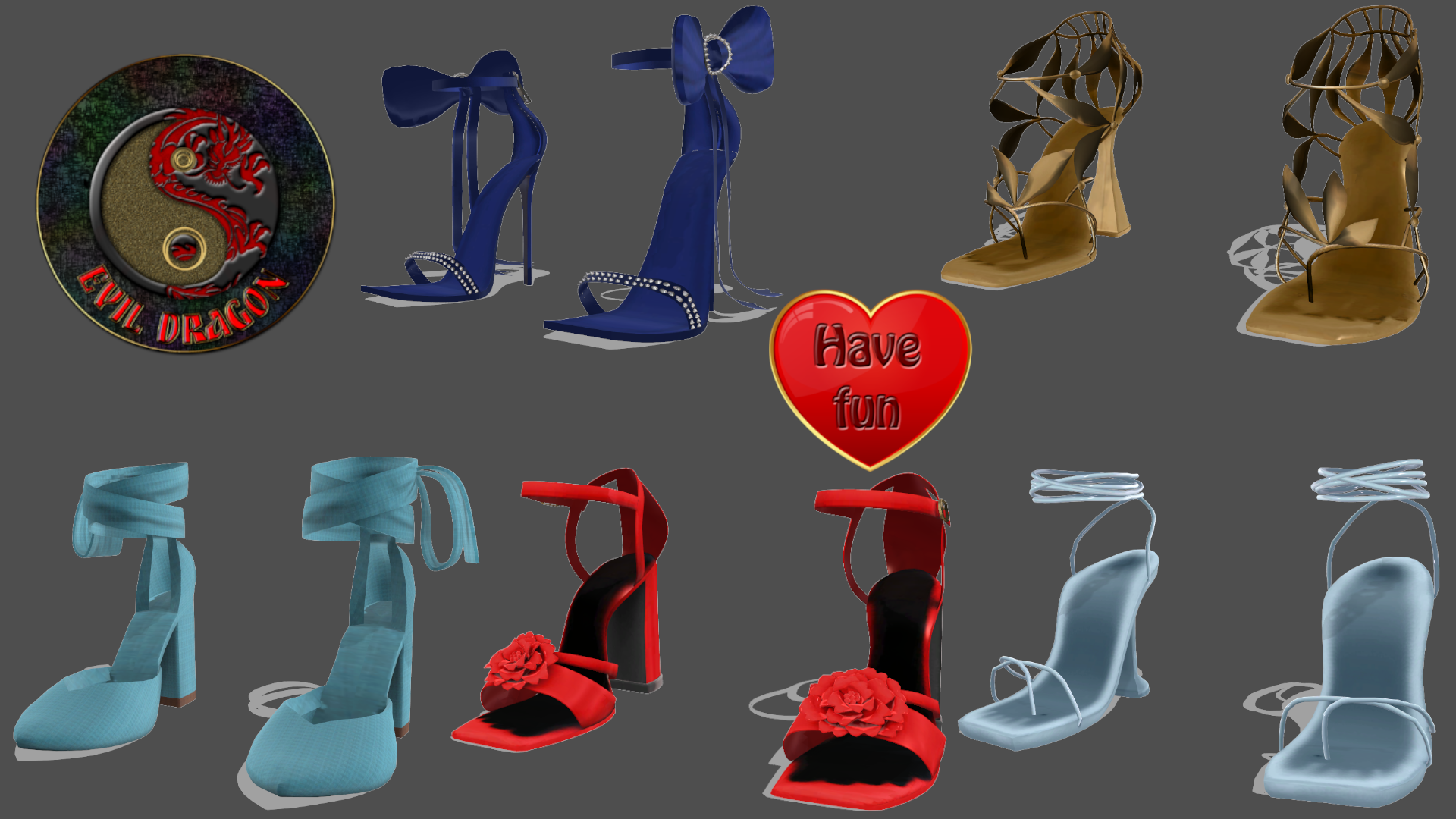 [MMD] Shoes 56 DL by EVILDRAGON2546 on DeviantArt